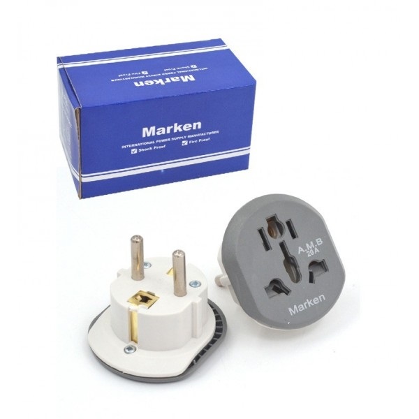 تبدیل دیواری 3 به 2 مارکن 20 آمپر | ساوه آفرود